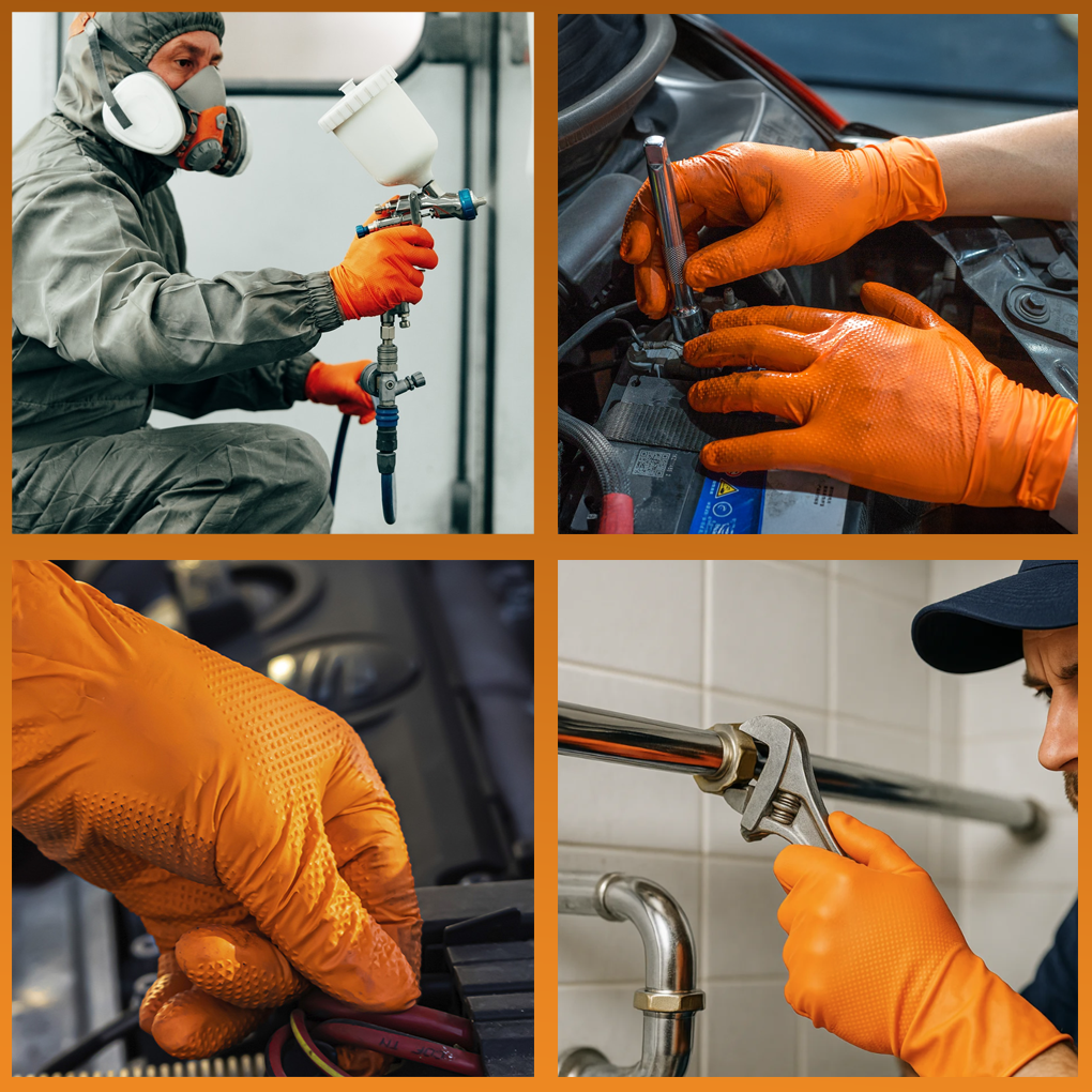 Rhino Grip Gloves - The Toughest Nitrile Gloves!